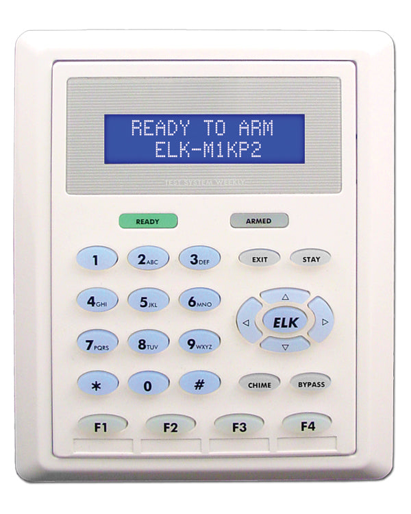 Elk M1KP2 Flush Mountable LCD Keypad - Alarms247 Canada